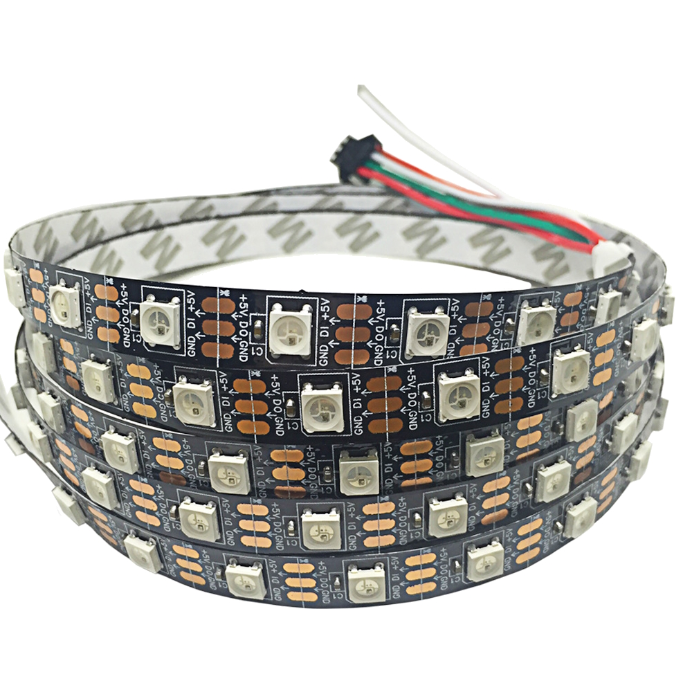 WS2812B RGB LED riba 60LED/m - Septron | Elektroonikakomponentide müük